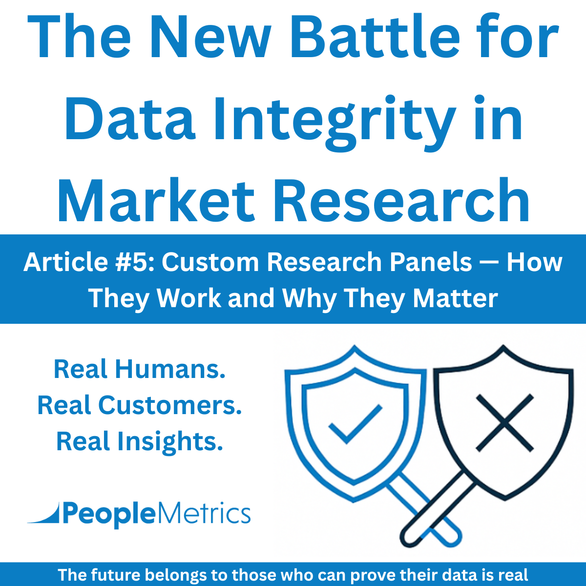 The New Battle for Data Integrity in Market Research: Custom Research Panels — How They Work and ...